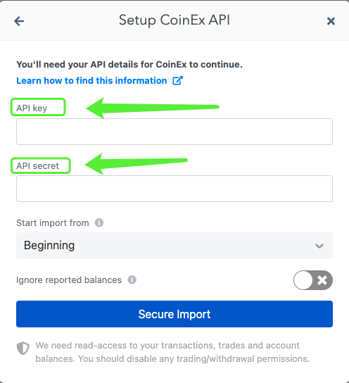 How to Export Tax Data – CoinEx Help Center