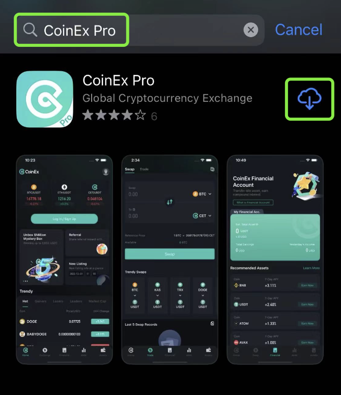 CoinEx App Download Guide - iOS – CoinEx Help Center
