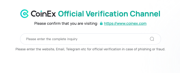 How to Spot Phishing Websites – CoinEx Help Center