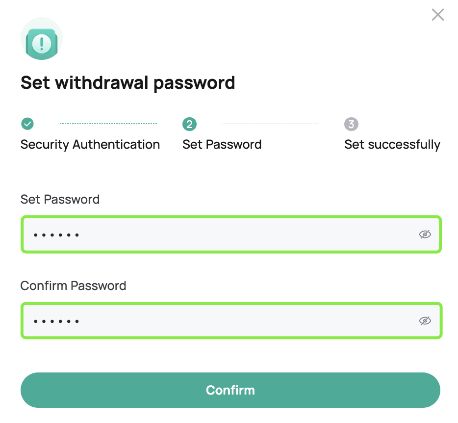 How to Set and Manage Withdrawal Password – CoinEx Help Center