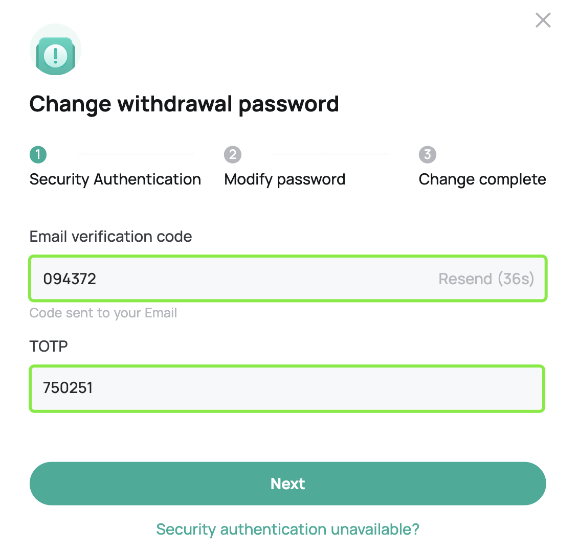 How to Set and Manage Withdrawal Password – CoinEx Help Center