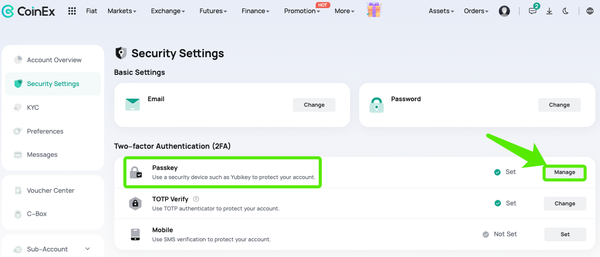 Cómo configurar la clave de acceso – Centro de Ayuda