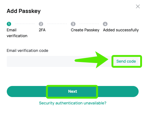 Cómo configurar la clave de acceso – Centro de Ayuda