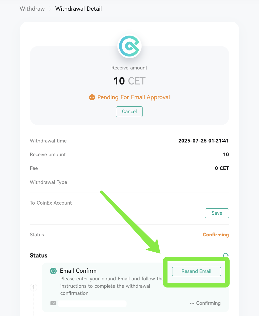 What Should I Do If I Can't Receive the Withdrawal Confirmation Email ...