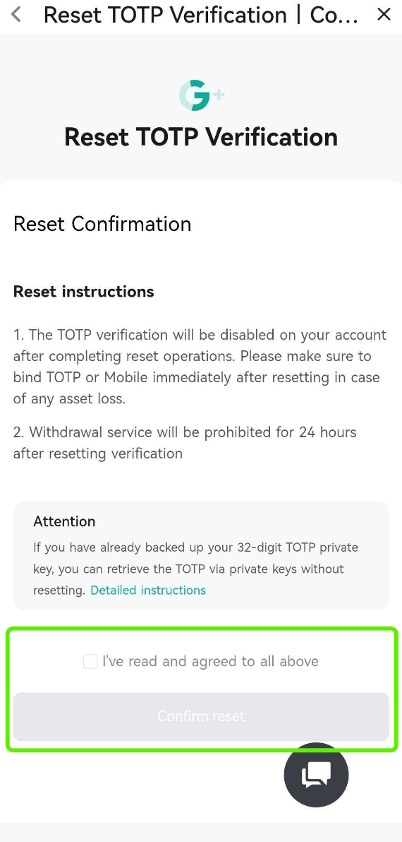 How to Reset / Change TOTP Authenticator (App) – CoinEx Help Center