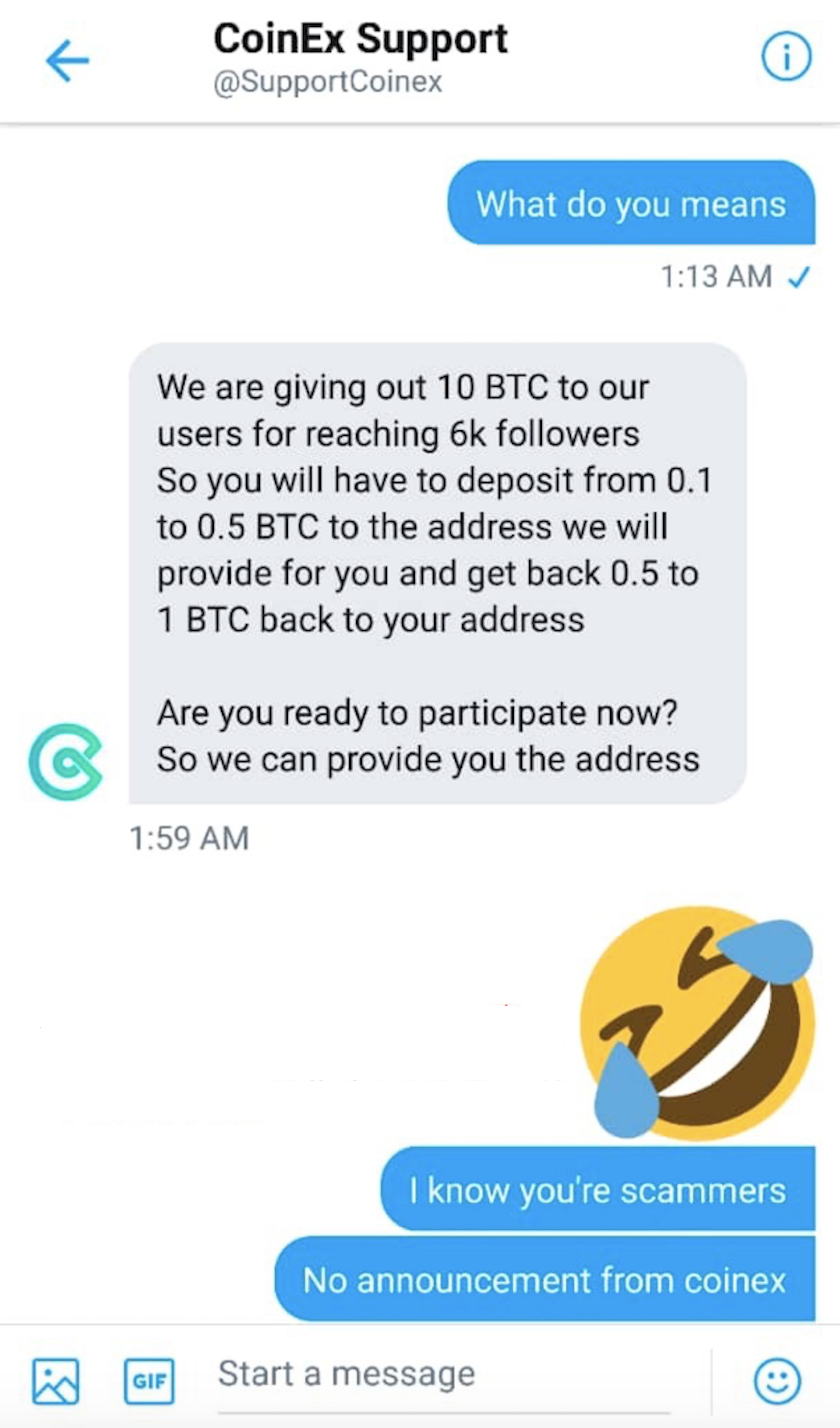 Common Scam Schemes – CoinEx Help Center